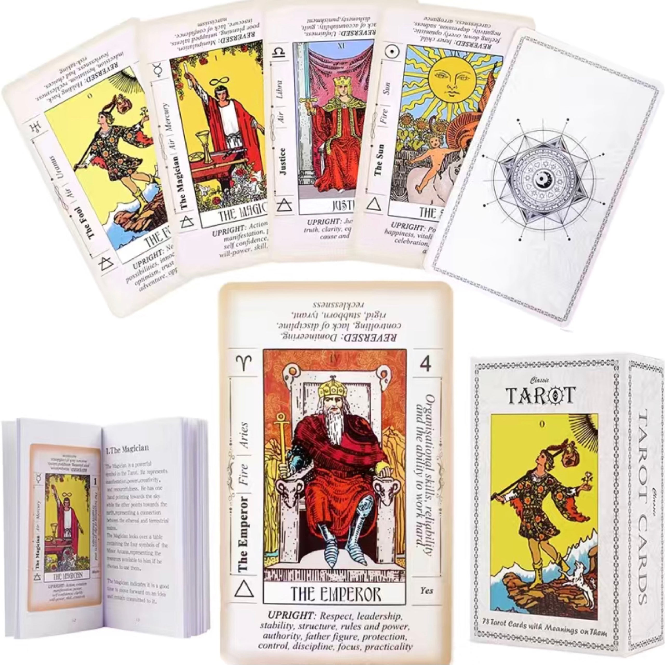 Classic Tarot Cards with meanings | THE TAROT DEN